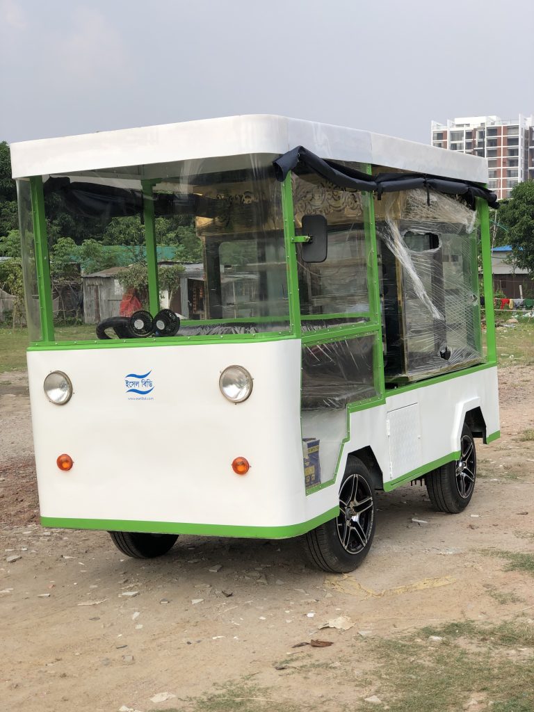 Food cart for Cook Fresh - Esell bd electric golf car, cargo van, sales ...